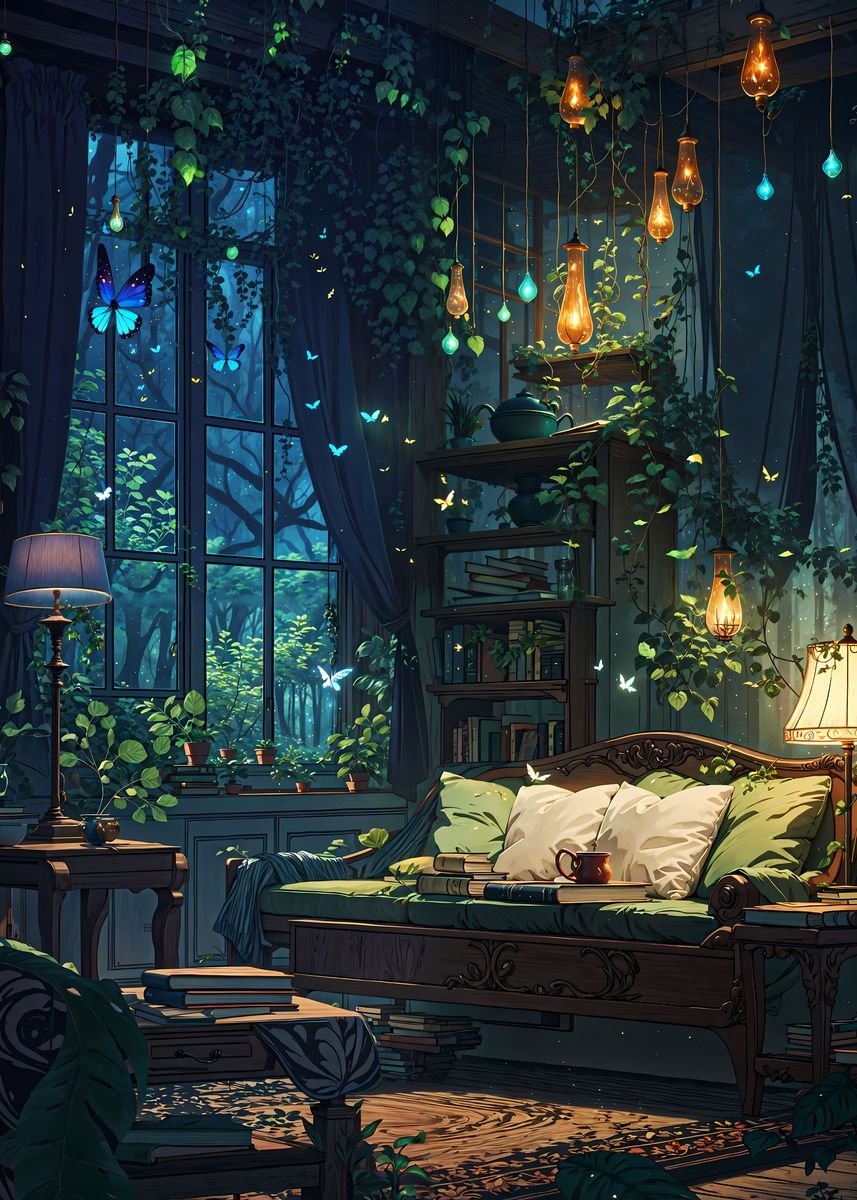 'Safe Place' Poster, picture, metal print, paint by SideygitArt | Displate