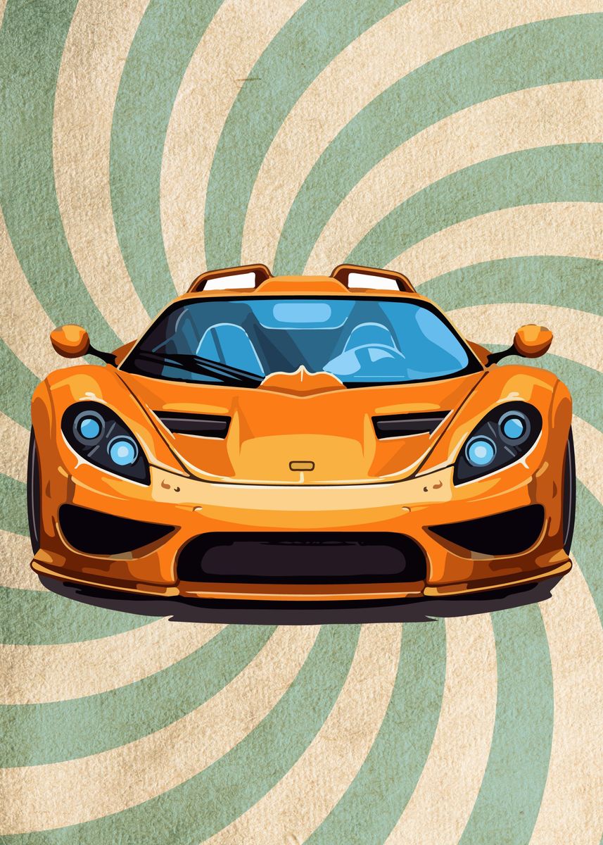 'Lego Mobil ' Poster, picture, metal print, paint by Saidi Say | Displate