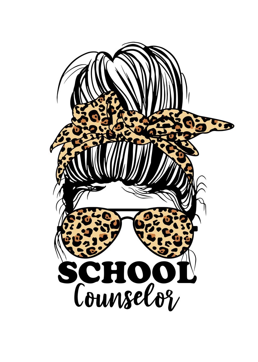 'School Counselor Funny' Poster, picture, metal print, paint by ...