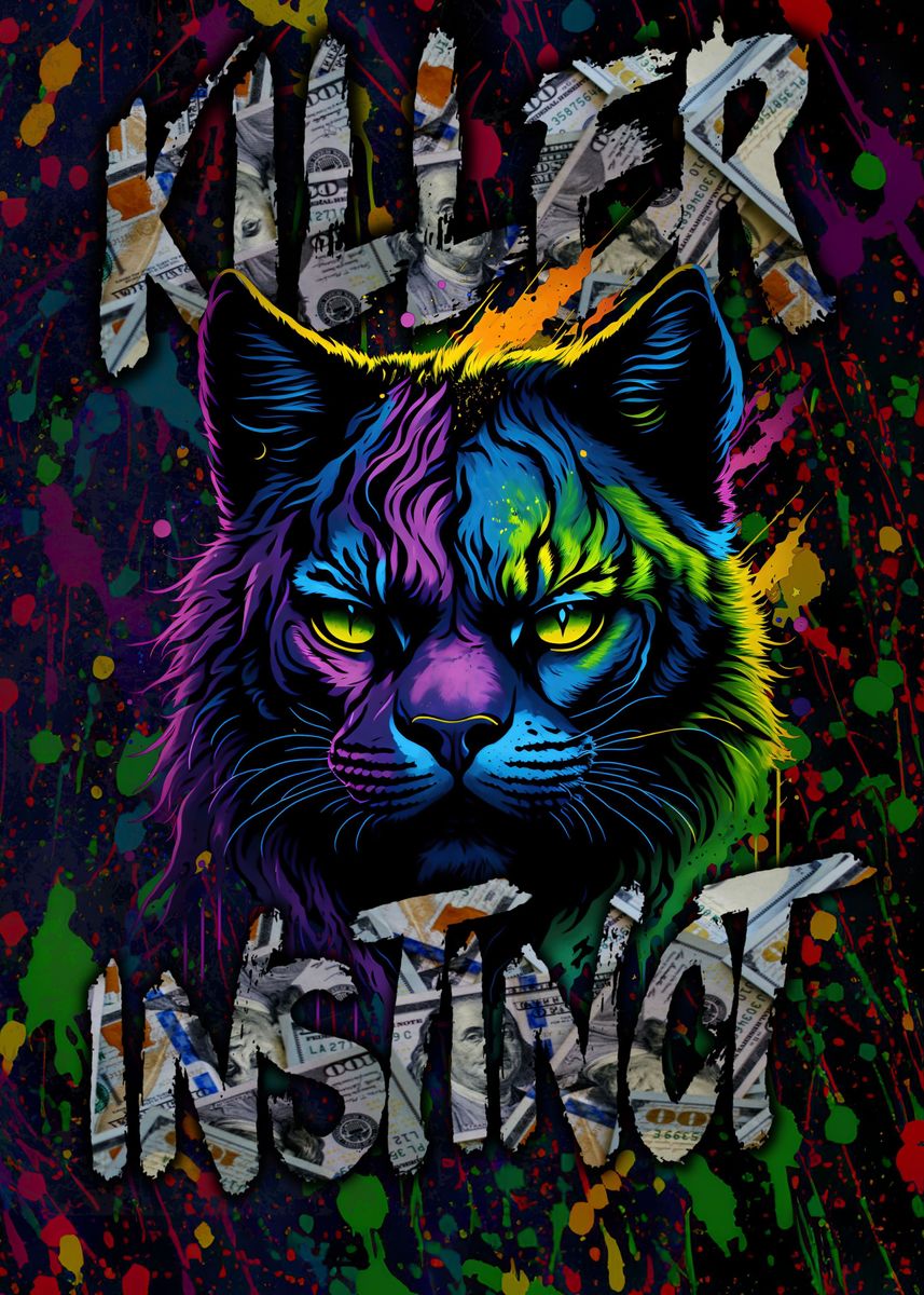 'Money Motivation' Poster, picture, metal print, paint by Nick Timisora ...