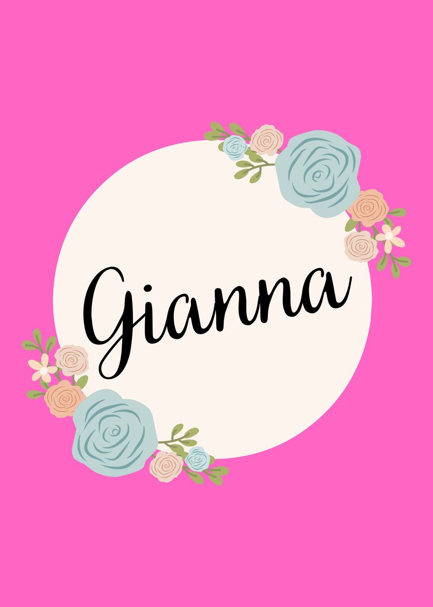 'Tropical Flower Gianna' Poster, picture, metal print, paint by Vicky ...