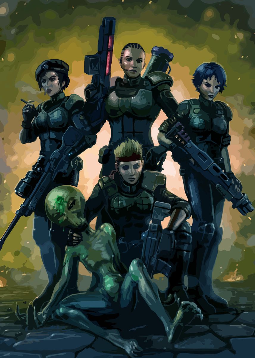 'x com' Poster, picture, metal print, paint by Pro KORA | Displate