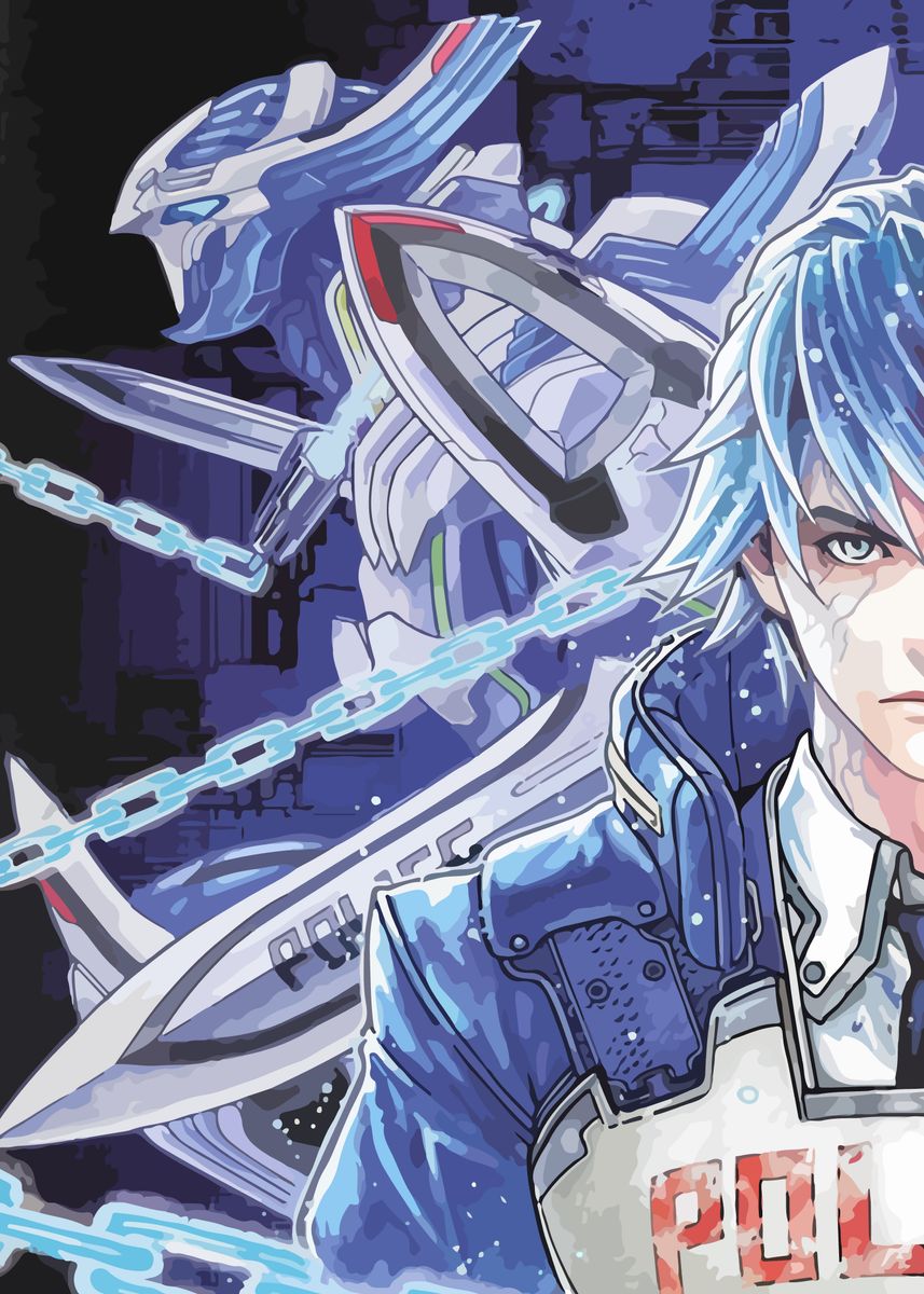 'Astral Chain' Poster, picture, metal print, paint by sotto voce | Displate