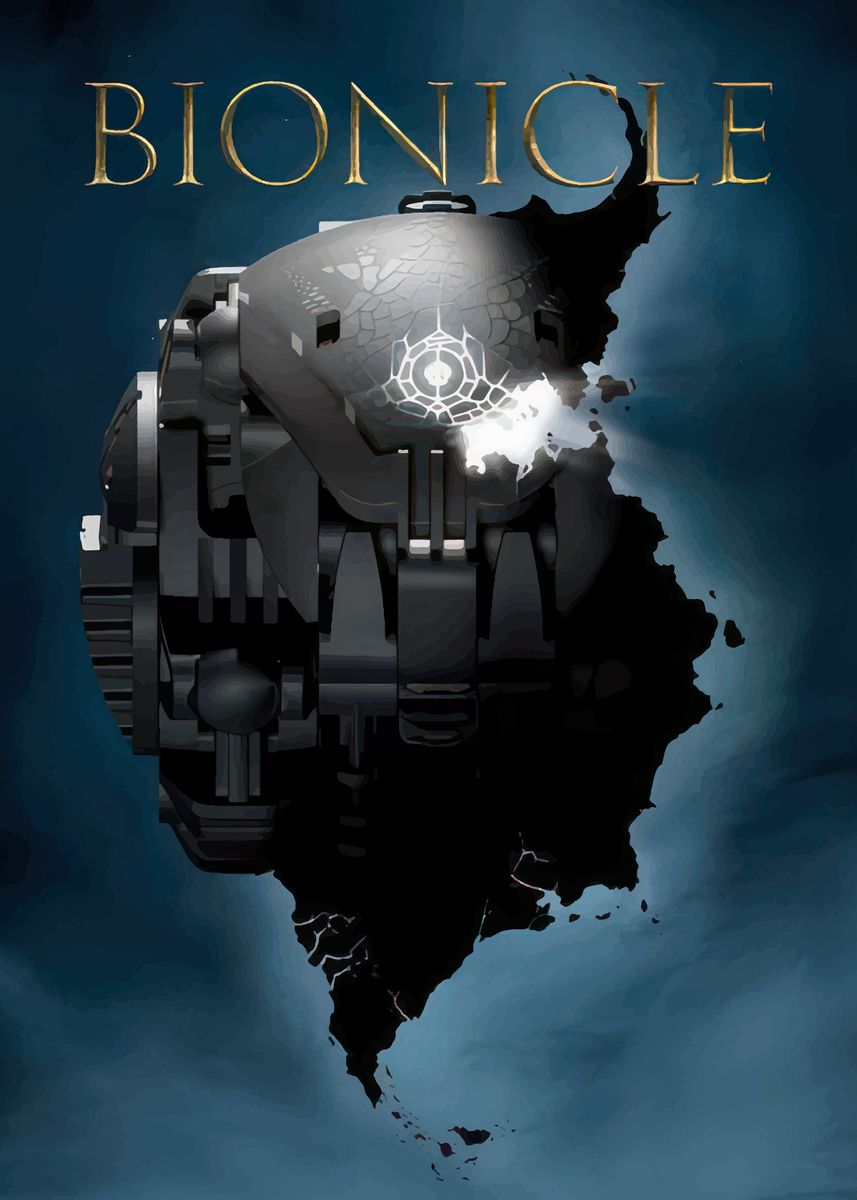 'bionicle' Poster, picture, metal print, paint by gho fur | Displate