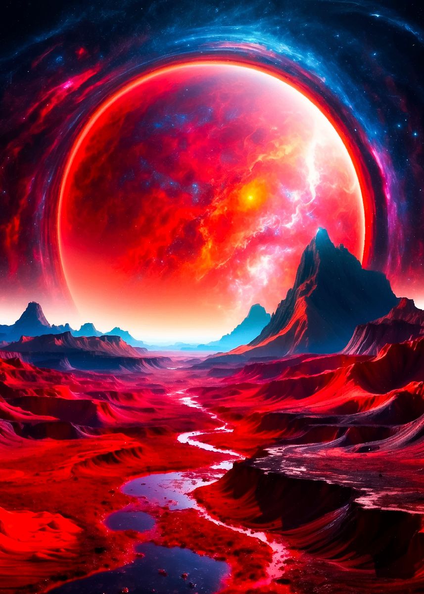 'Evil Aura' Poster, picture, metal print, paint by James Garcia | Displate