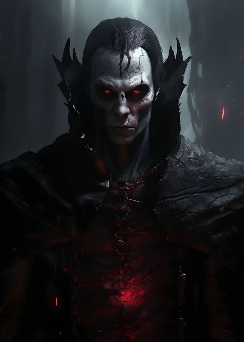 'Vampire' Poster, picture, metal print, paint by Olaffskater | Displate