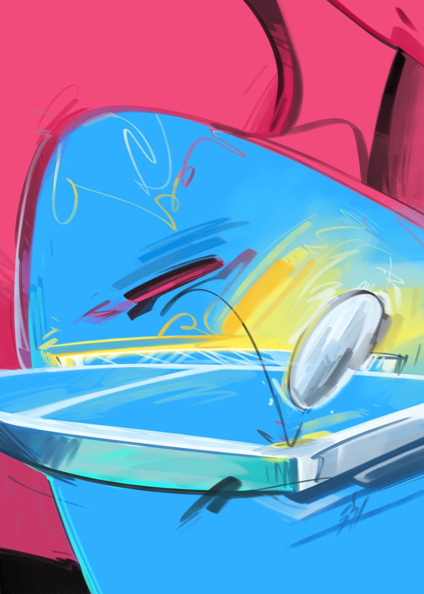 'sharp shot' Poster, picture, metal print, paint by James Weinreb ...