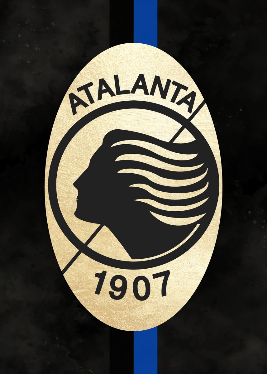 'Atalanta BC' Poster, picture, metal print, paint by Luke Vassel | Displate