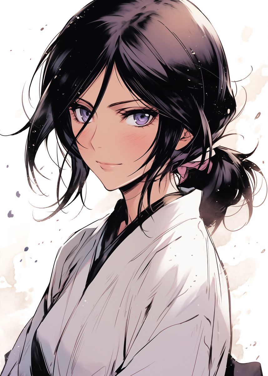 'Anime Girl' Poster, picture, metal print, paint by Hako | Displate