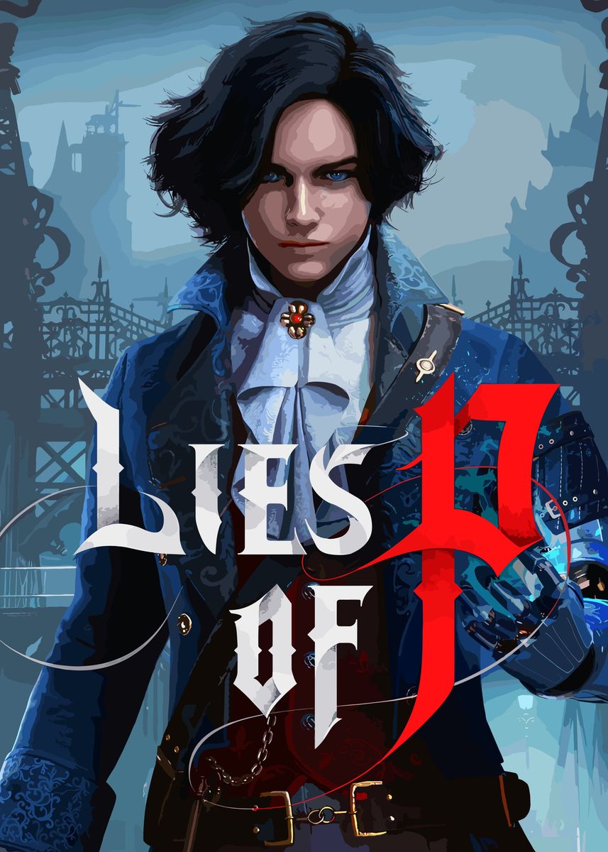 'Lies of p' Poster, picture, metal print, paint by James Bono | Displate