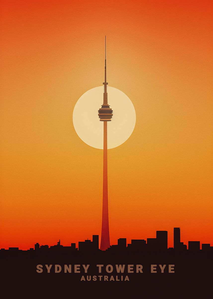 'Australian Iconic landmark' Poster, picture, metal print, paint by ...