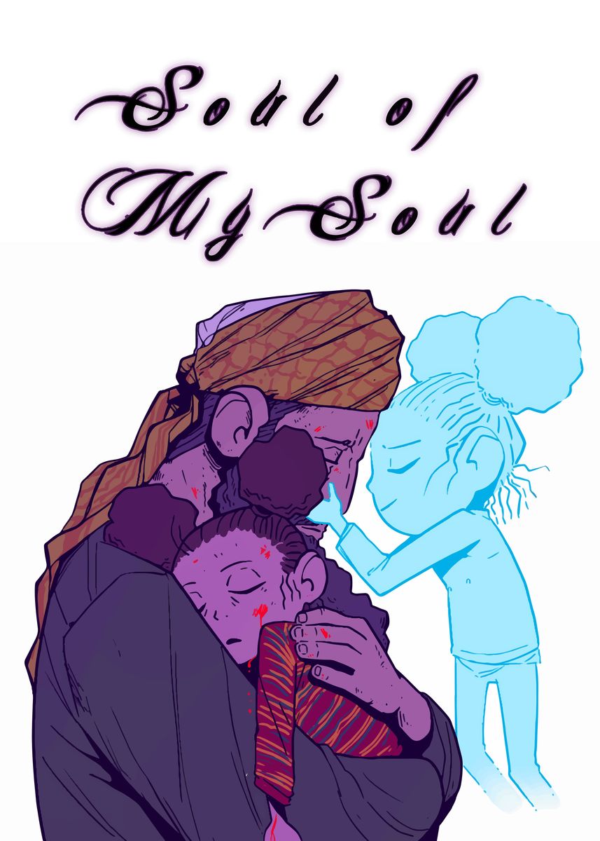 'soul of my soul ' Poster, picture, metal print, paint by Anima Art ...