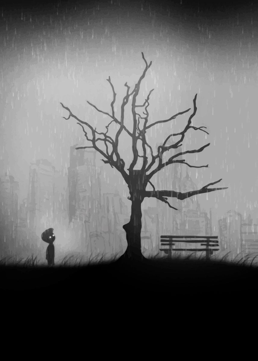 'Limbo' Poster, picture, metal print, paint by Janet Clements | Displate