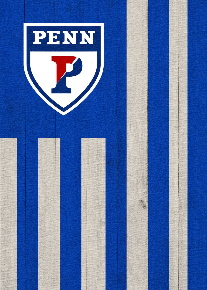 'Penn Quakers Flag' Poster, picture, metal print, paint by Jamie ...