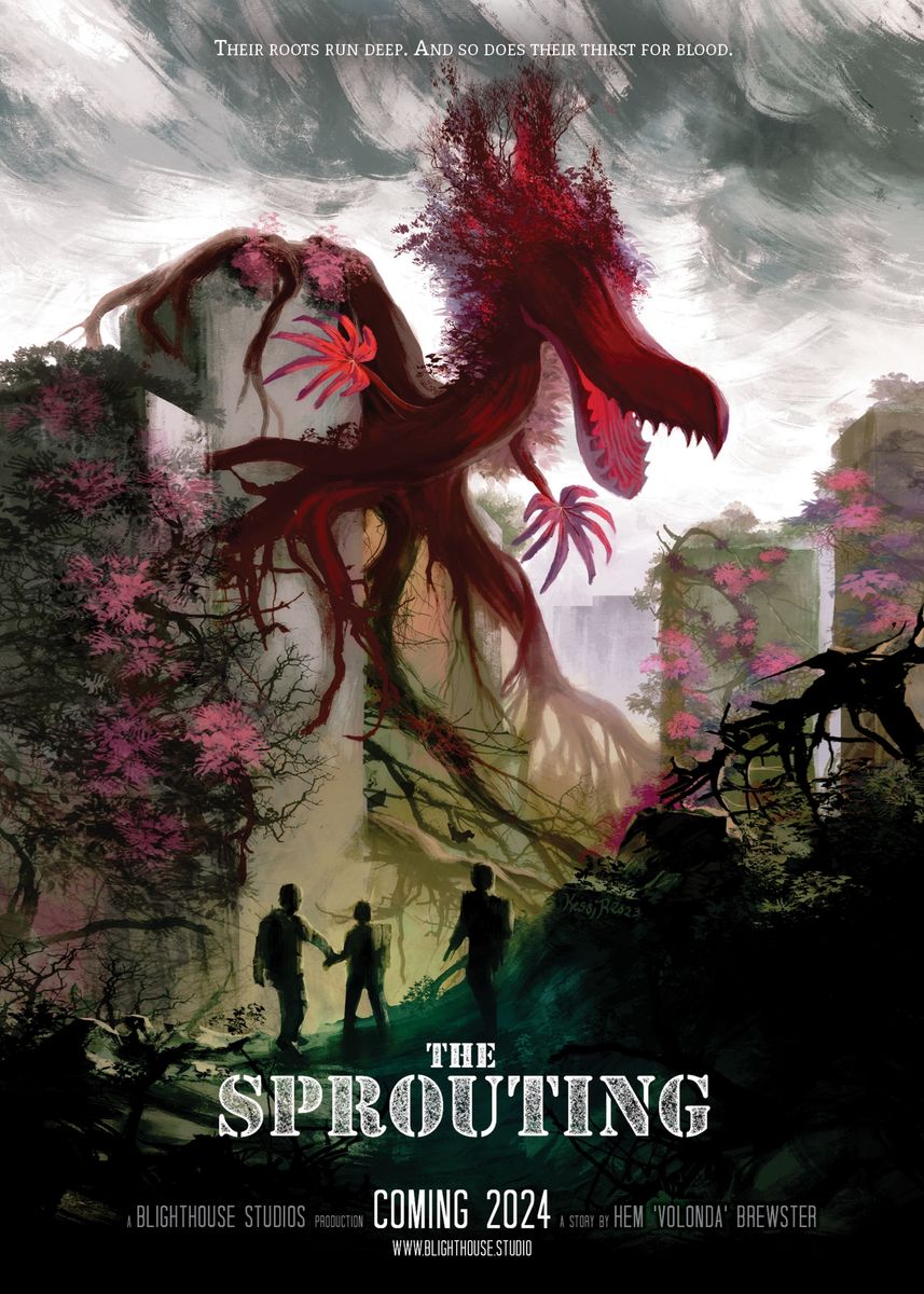 'The Sprouting Movie Poster' Poster, picture, metal print, paint by ...