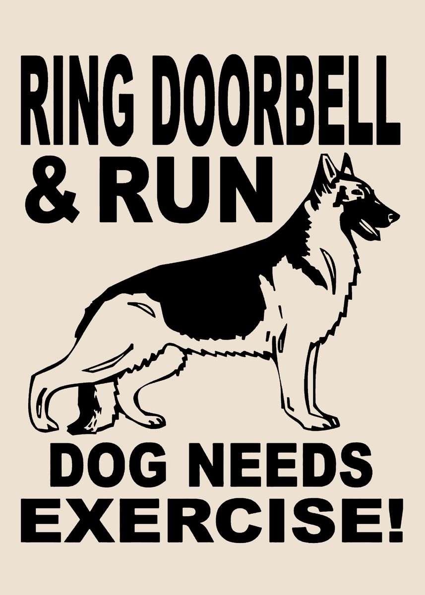 'Dog' Poster, picture, metal print, paint by TARA ART | Displate