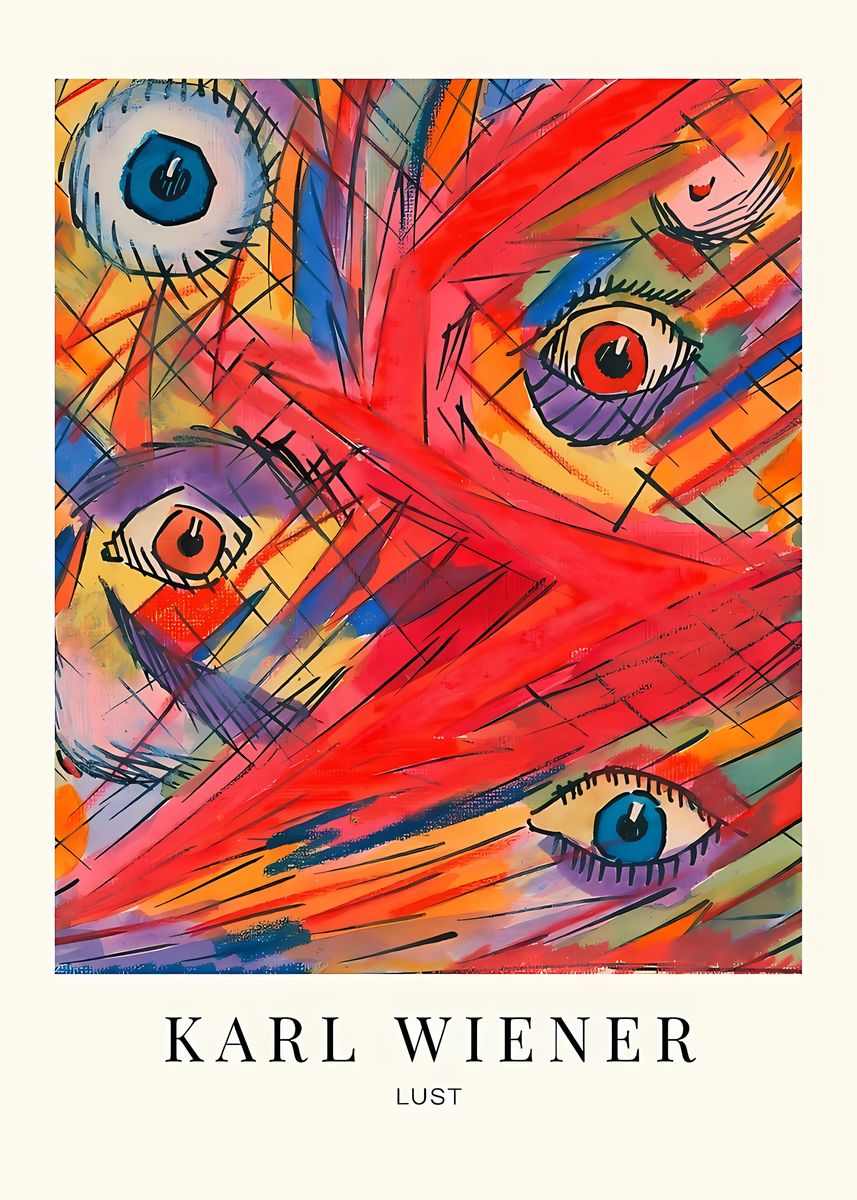 'Lust by Karl Weiner' Poster, picture, metal print, paint by Awesome ...