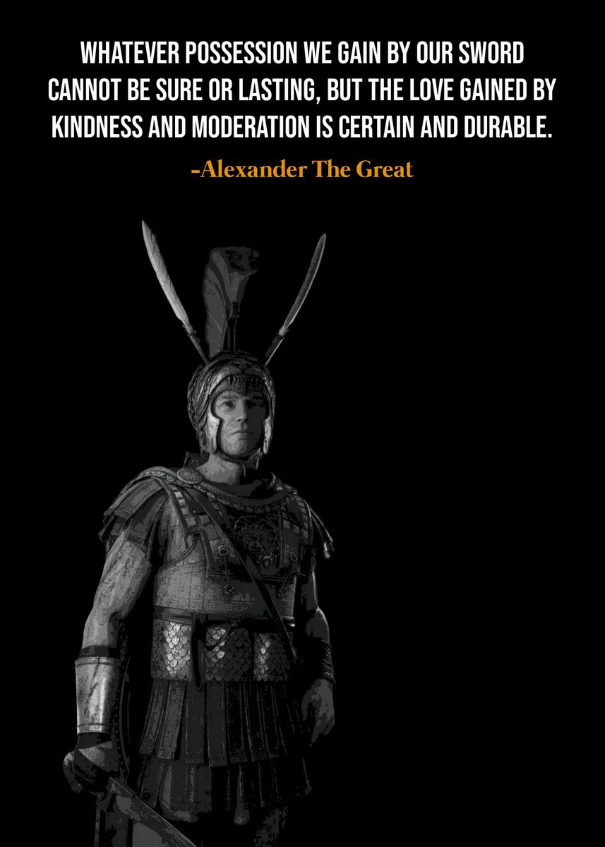 'Alexander The Great ' Poster, picture, metal print, paint by Twenty ...