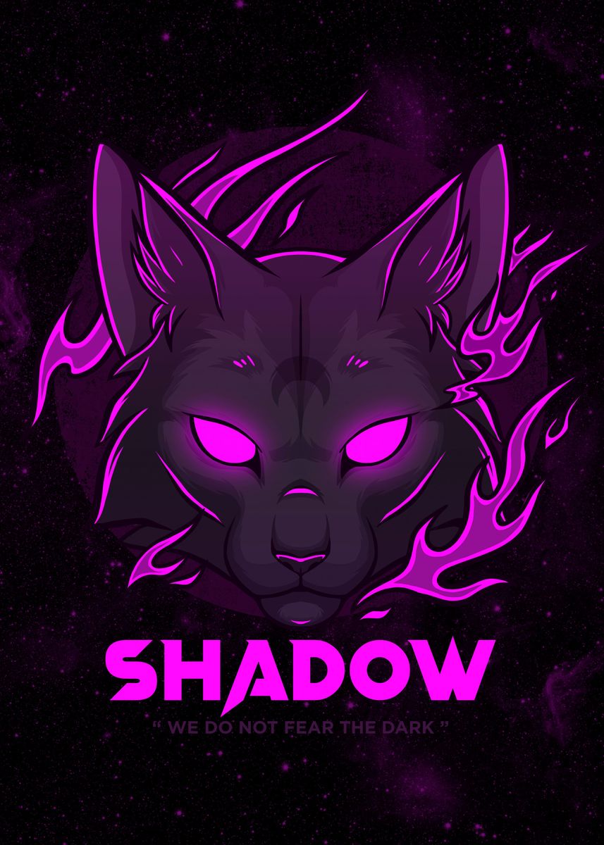 'Shadow' Poster, picture, metal print, paint by Dudinkah | Displate