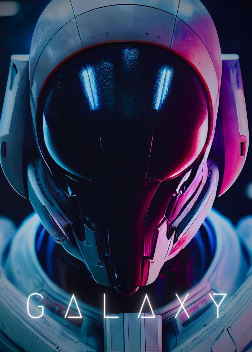 'Galaxy' Poster, picture, metal print, paint by Sss low | Displate