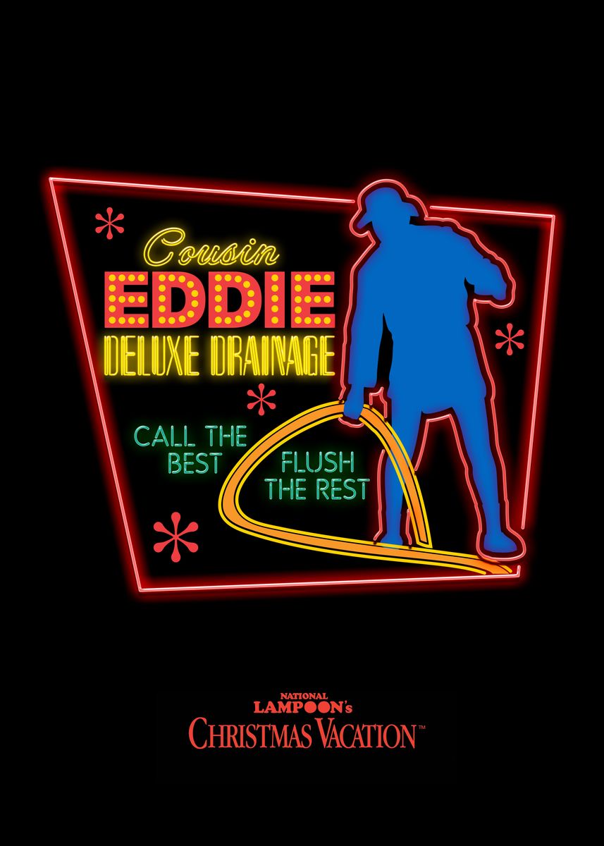 'Deluxe Drainage' Poster, picture, metal print, paint by National ...