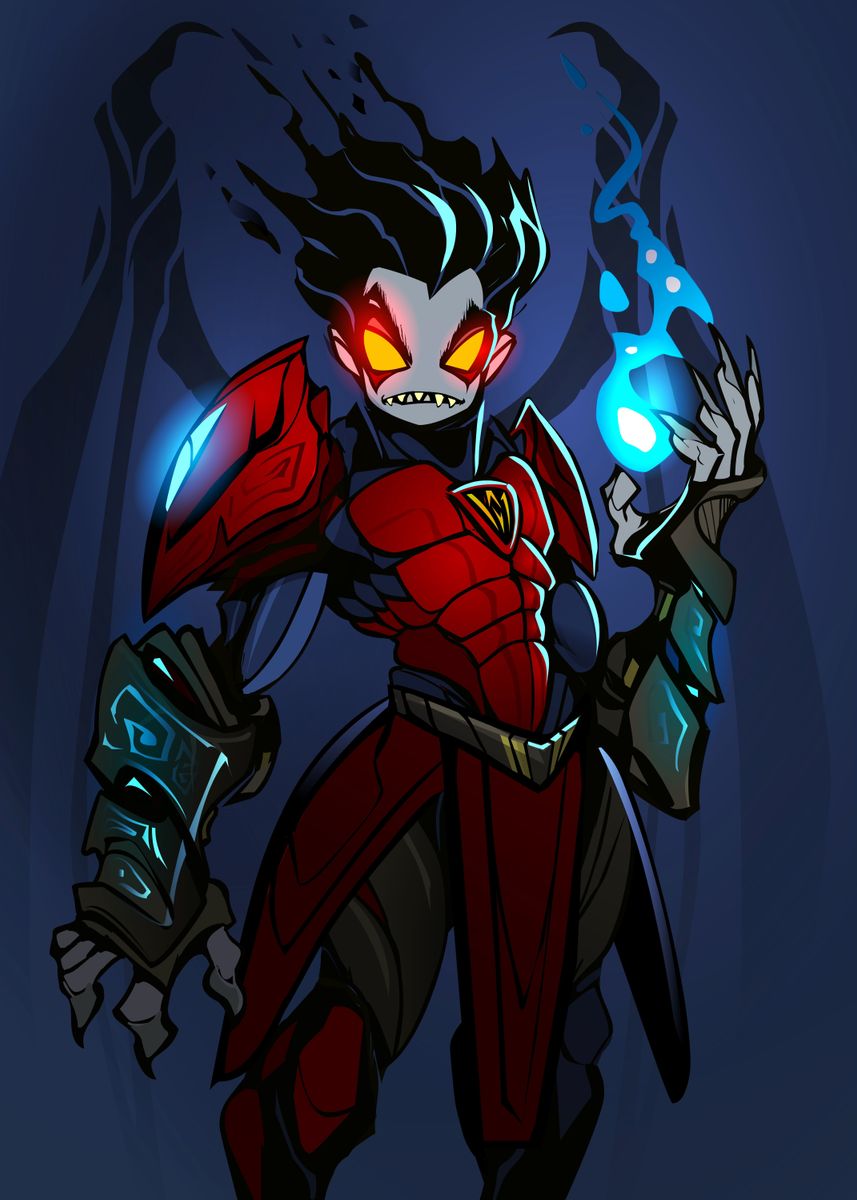 'Archfiend Miltonius' Poster, picture, metal print, paint by Miltonius ...