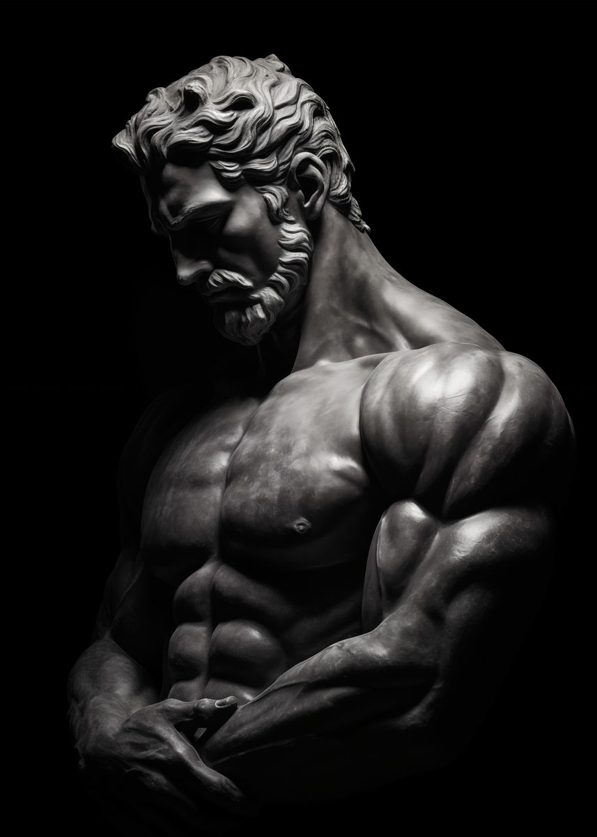 'Arno Breker Sculpture' Poster, picture, metal print, paint by Vars ...