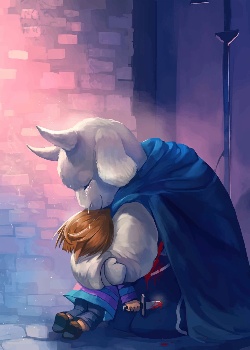 'undertale game' Poster, picture, metal print, paint by lionel messi ...