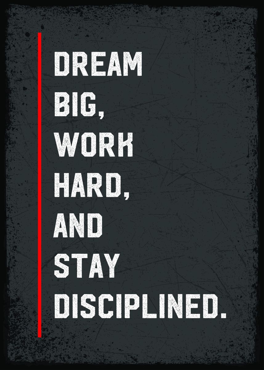 'motivational quotes' Poster, picture, metal print, paint by Artistic ...