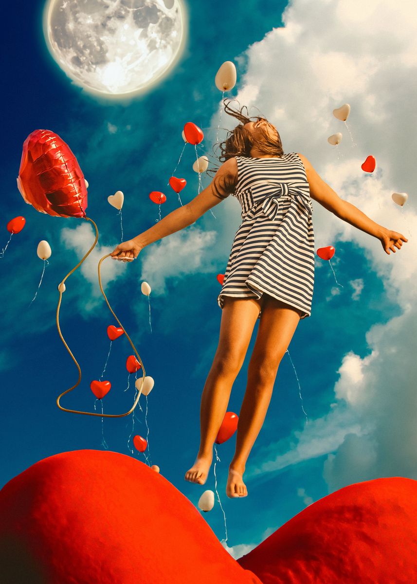 'Freedom of Love' Poster, picture, metal print, paint by vandervisuals ...