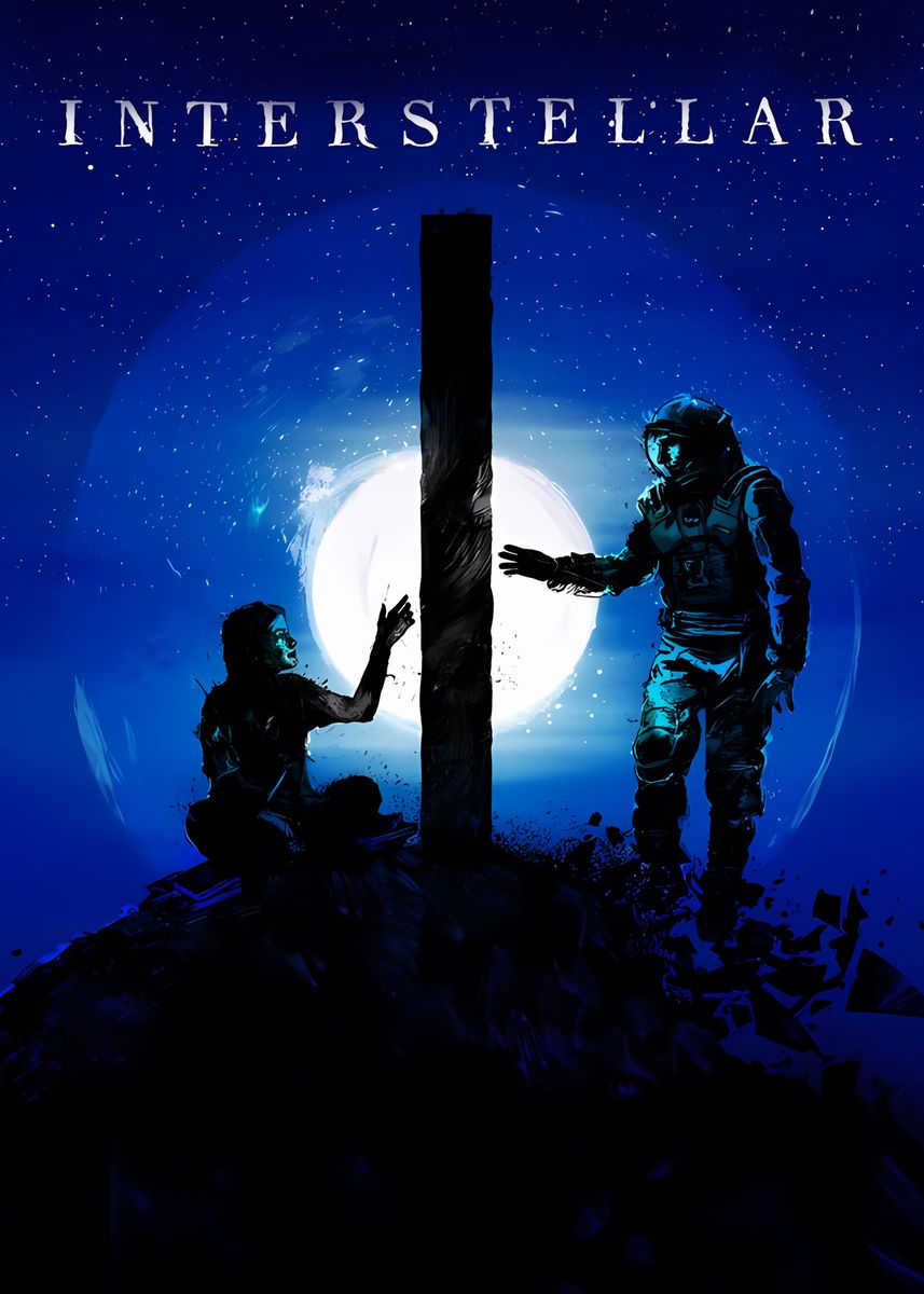 'Interstellar Science ' Poster, picture, metal print, paint by sofian ...