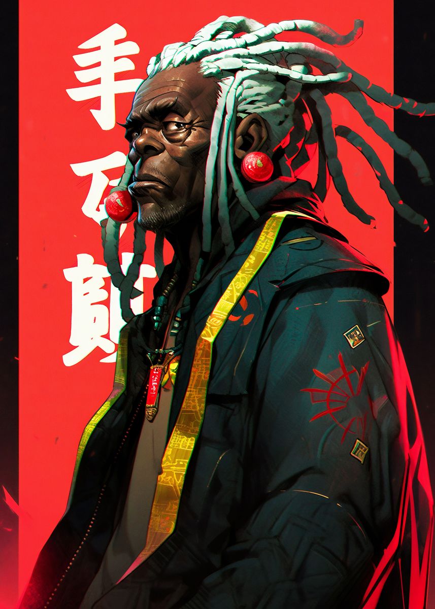 'The Stare' Poster, picture, metal print, paint by Pozter | Displate