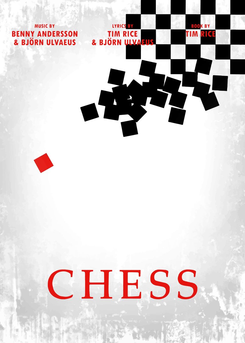 'Chess' Poster, picture, metal print, paint by Bo Kev | Displate