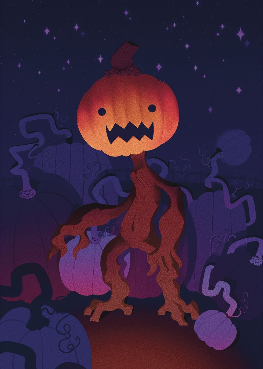 'JackO' Poster, picture, metal print, paint by Paderlan | Displate