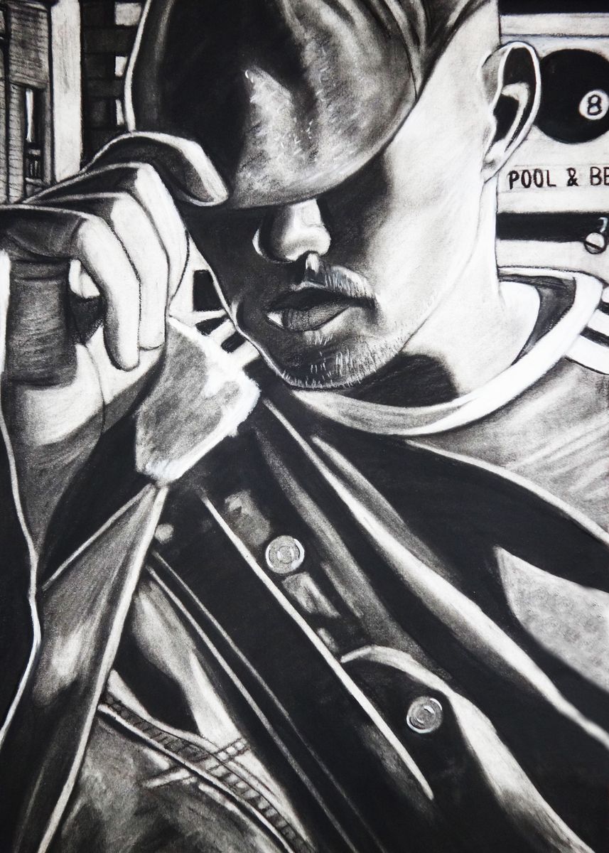 '8 BALL POOL HALL' Poster, picture, metal print, paint by John McGlynn ...