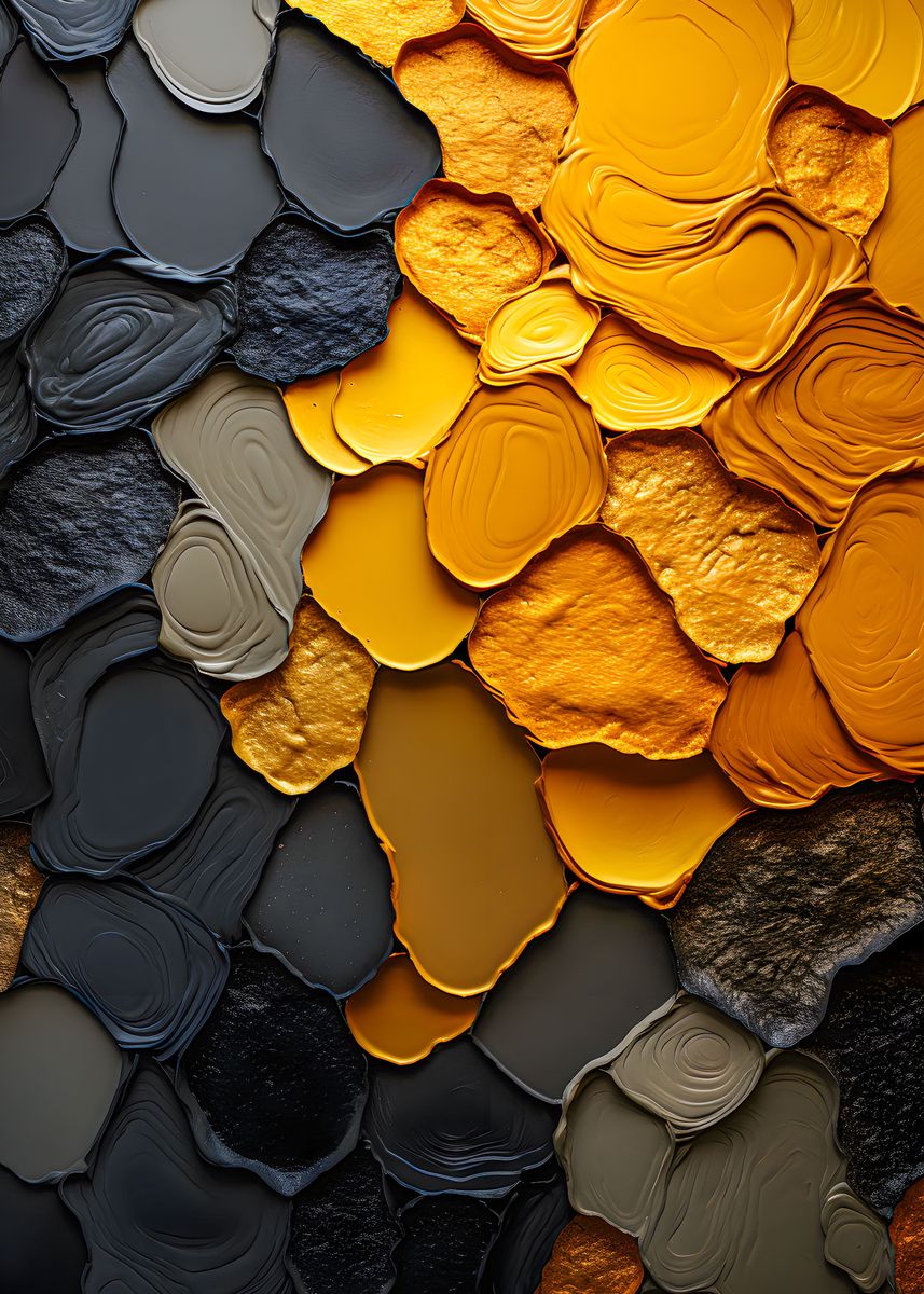 'Textured Abstract' Poster, picture, metal print, paint by Create ...