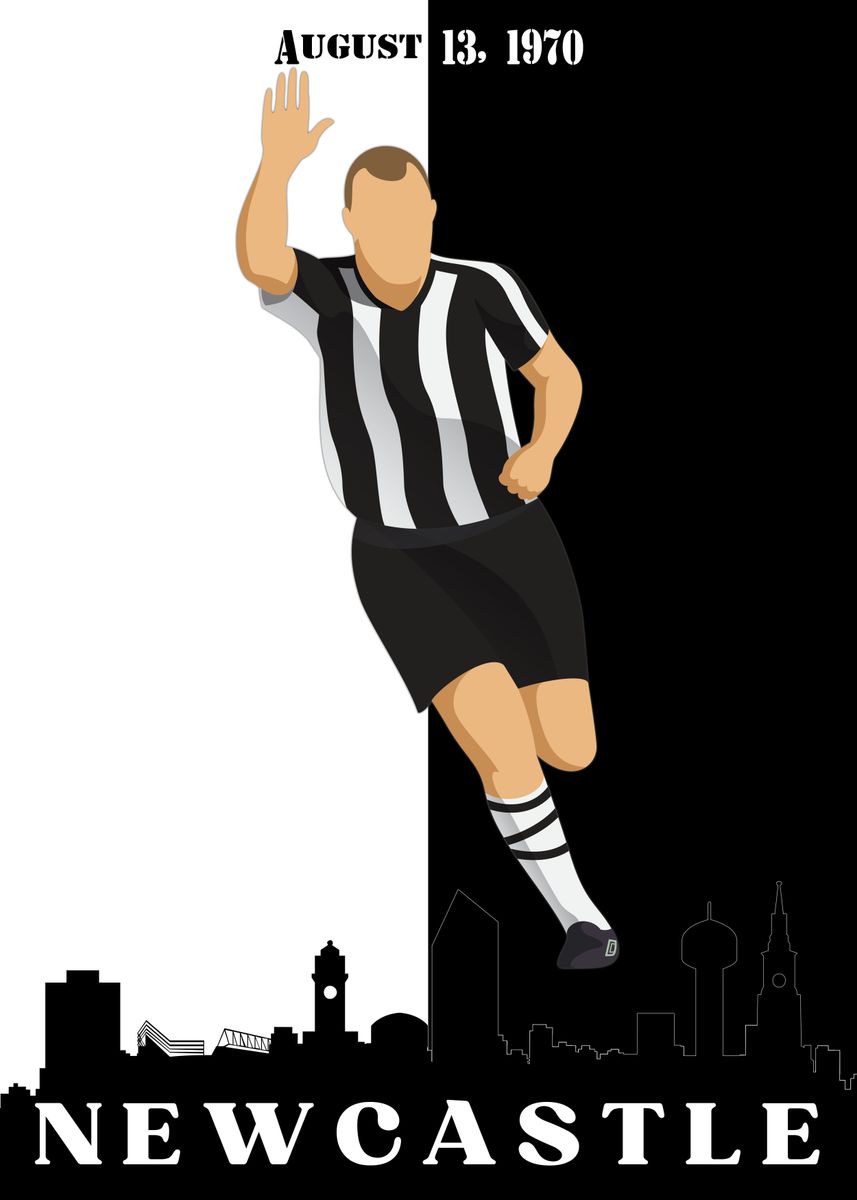'Alan Shearer' Poster, picture, metal print, paint by Franklin Ruben ...