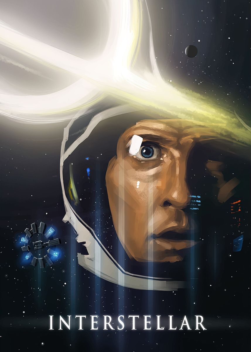 'Interstellar Movie' Poster, picture, metal print, paint by Wall Art ...