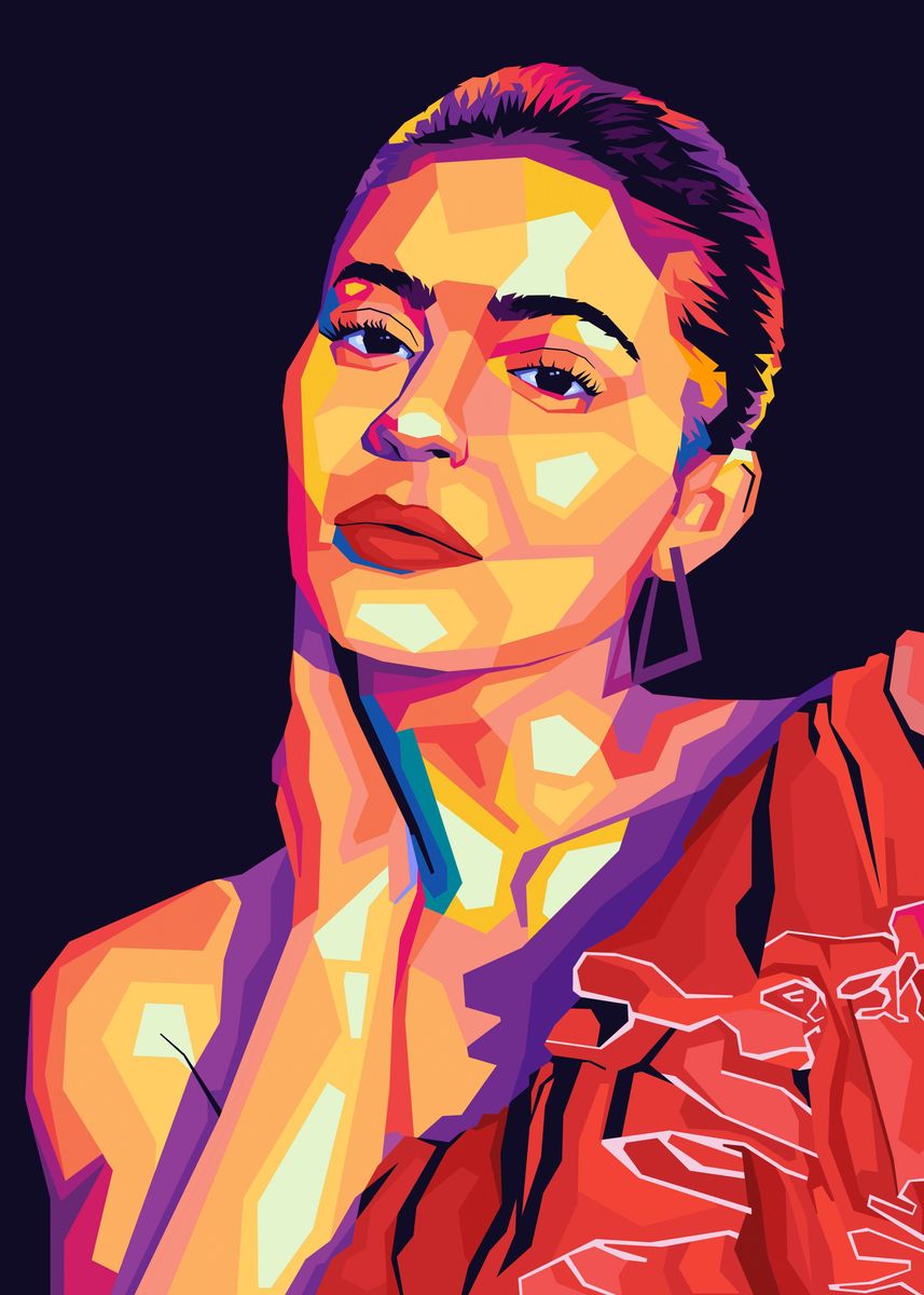 'Kylie Jenner' Poster, picture, metal print, paint by Azlan Xavier ...