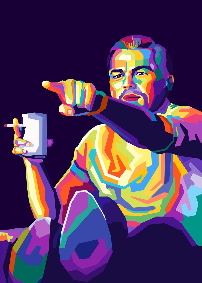'Leonardo D Caprio Meme' Poster, picture, metal print, paint by Zeet ...