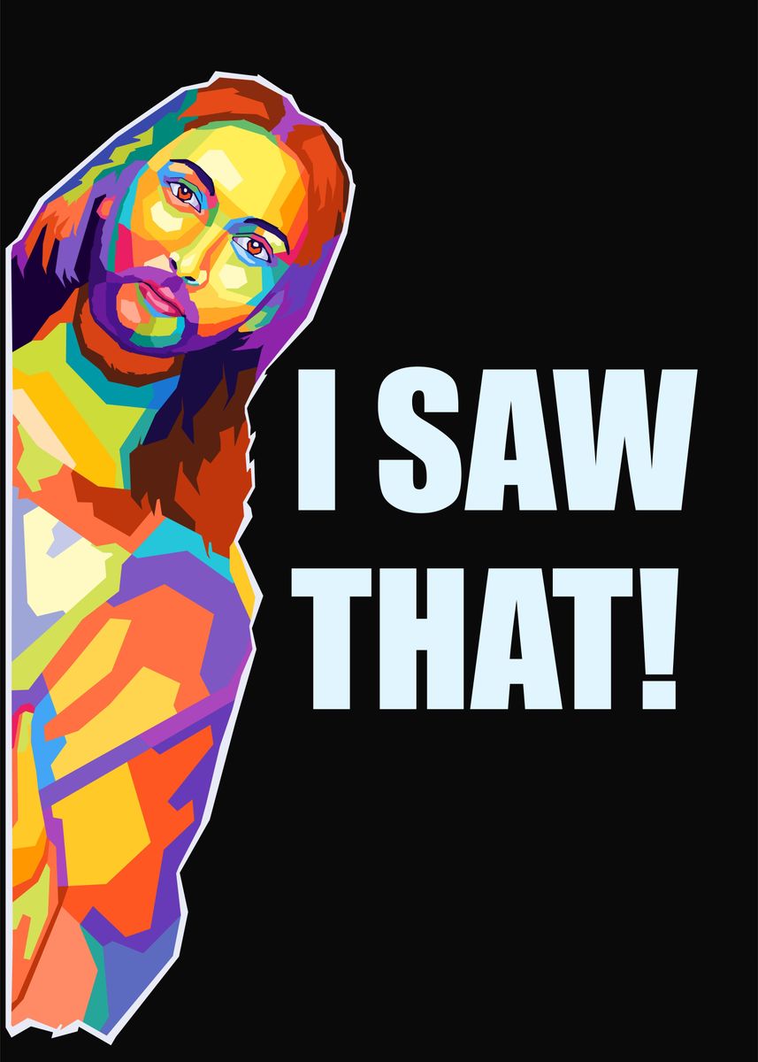 'Yesus I Saw That Meme' Poster, picture, metal print, paint by Zeet Art ...