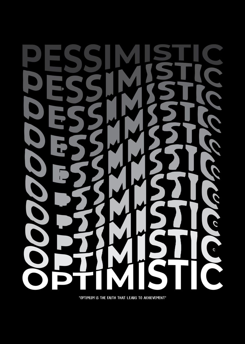 'Optimistic' Poster, picture, metal print, paint by Quilimo Studio ...