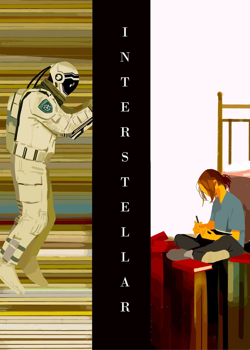 'Murph Cooper Tesseract' Poster, picture, metal print, paint by Ace ...