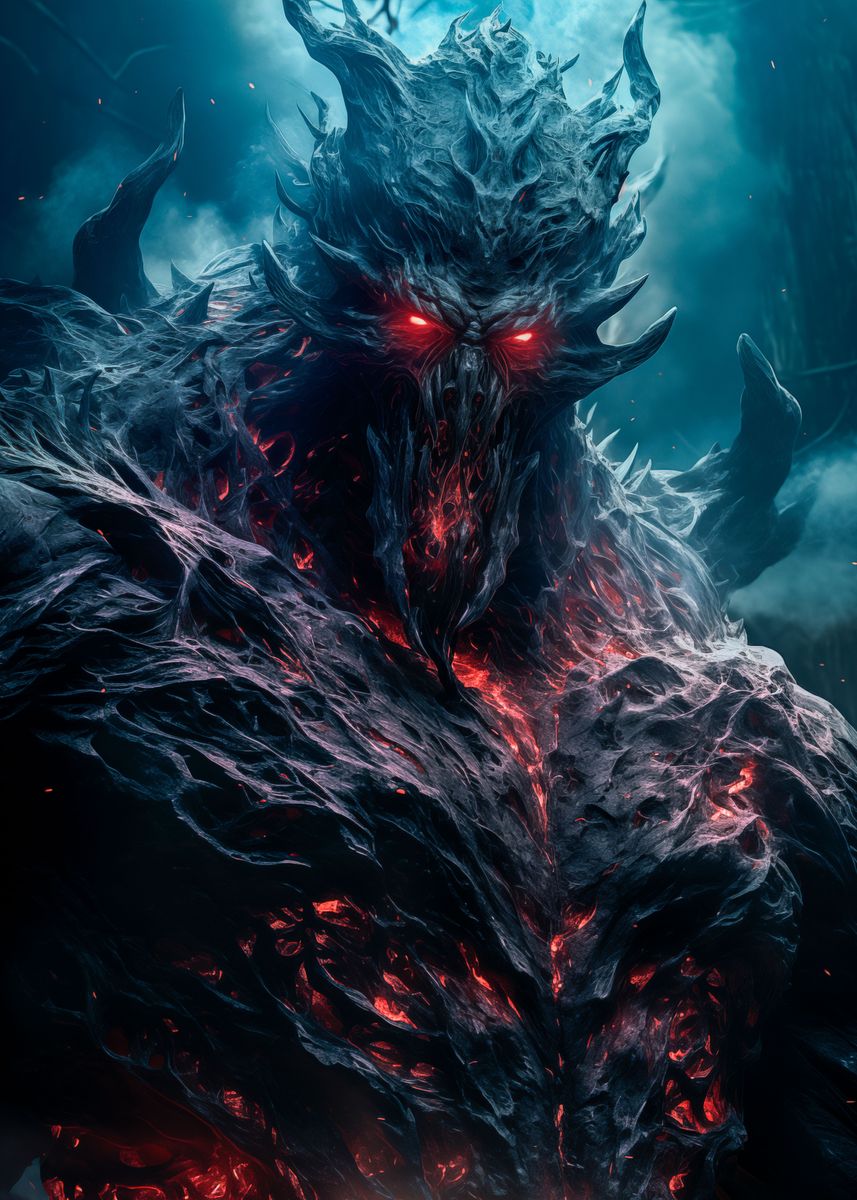 'Sinister Creature' Poster, picture, metal print, paint by The creative ...