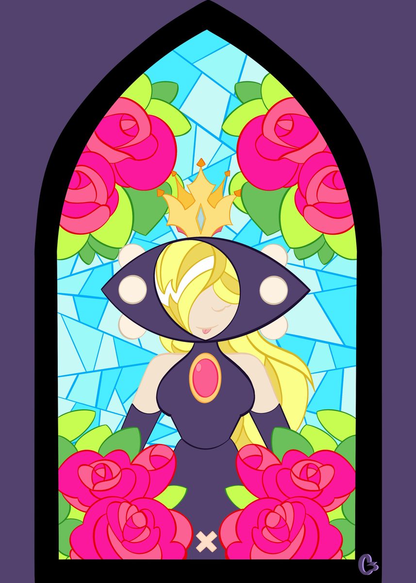 'The Fallen Princess ' Poster, picture, metal print, paint by Courtney ...