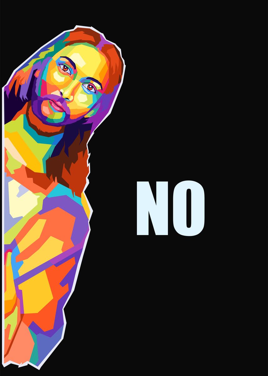 'Jesus Meme No' Poster, picture, metal print, paint by Zeet Art | Displate
