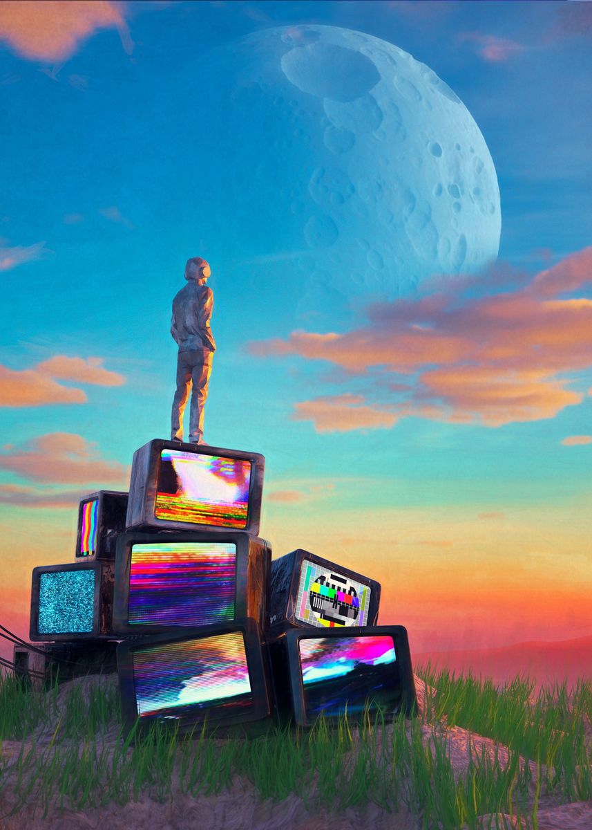 'Astral projection' Poster, picture, metal print, paint by Shorsh ...