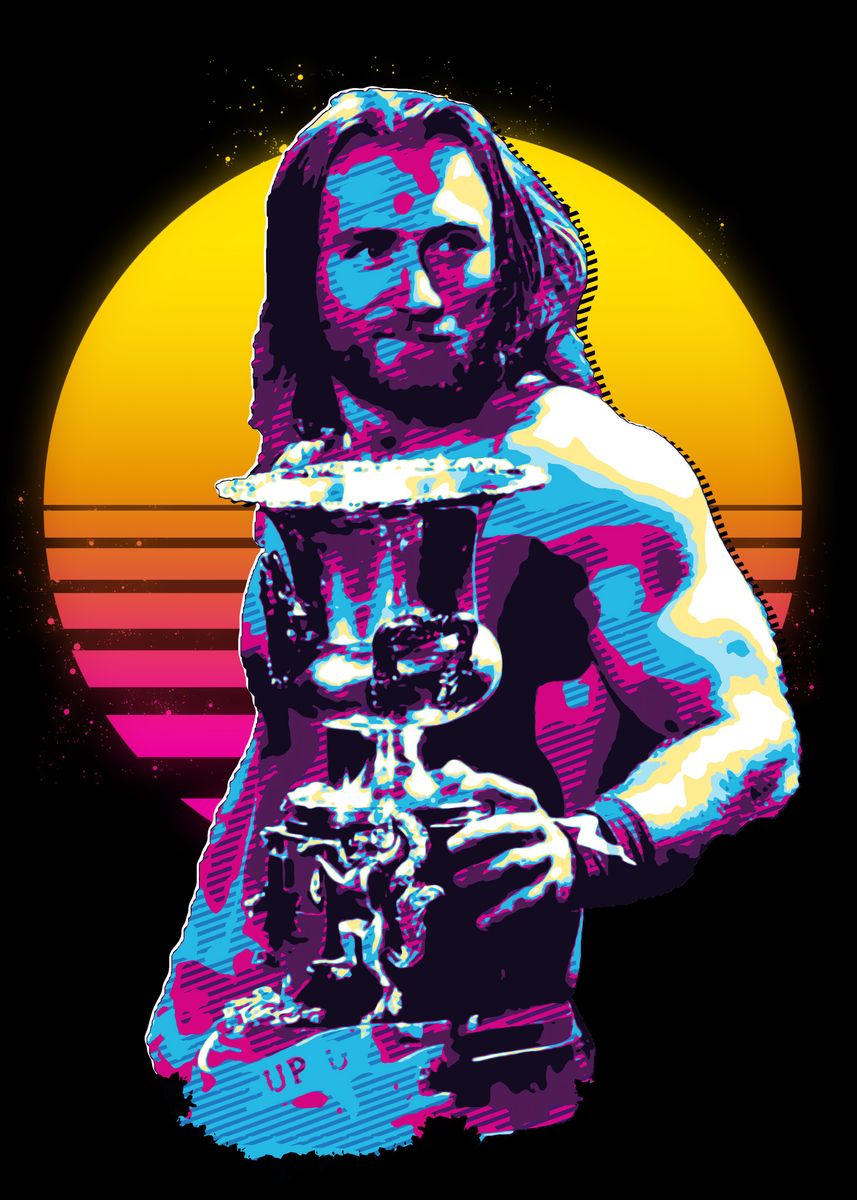 'nathan frazer WWE' Poster, picture, metal print, paint by Trisya Art ...