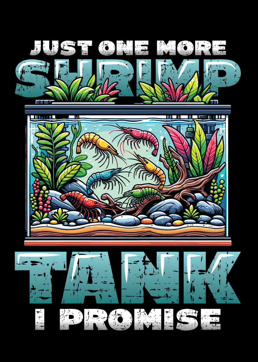 'Shrimp Breeding Tank' Poster, picture, metal print, paint by Sascha ...