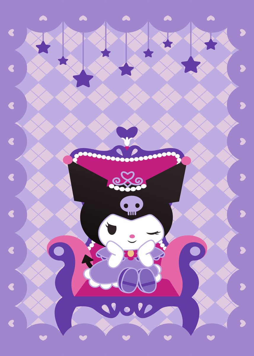 ' Cute kuromi' Poster, picture, metal print, paint by ichimdp | Displate